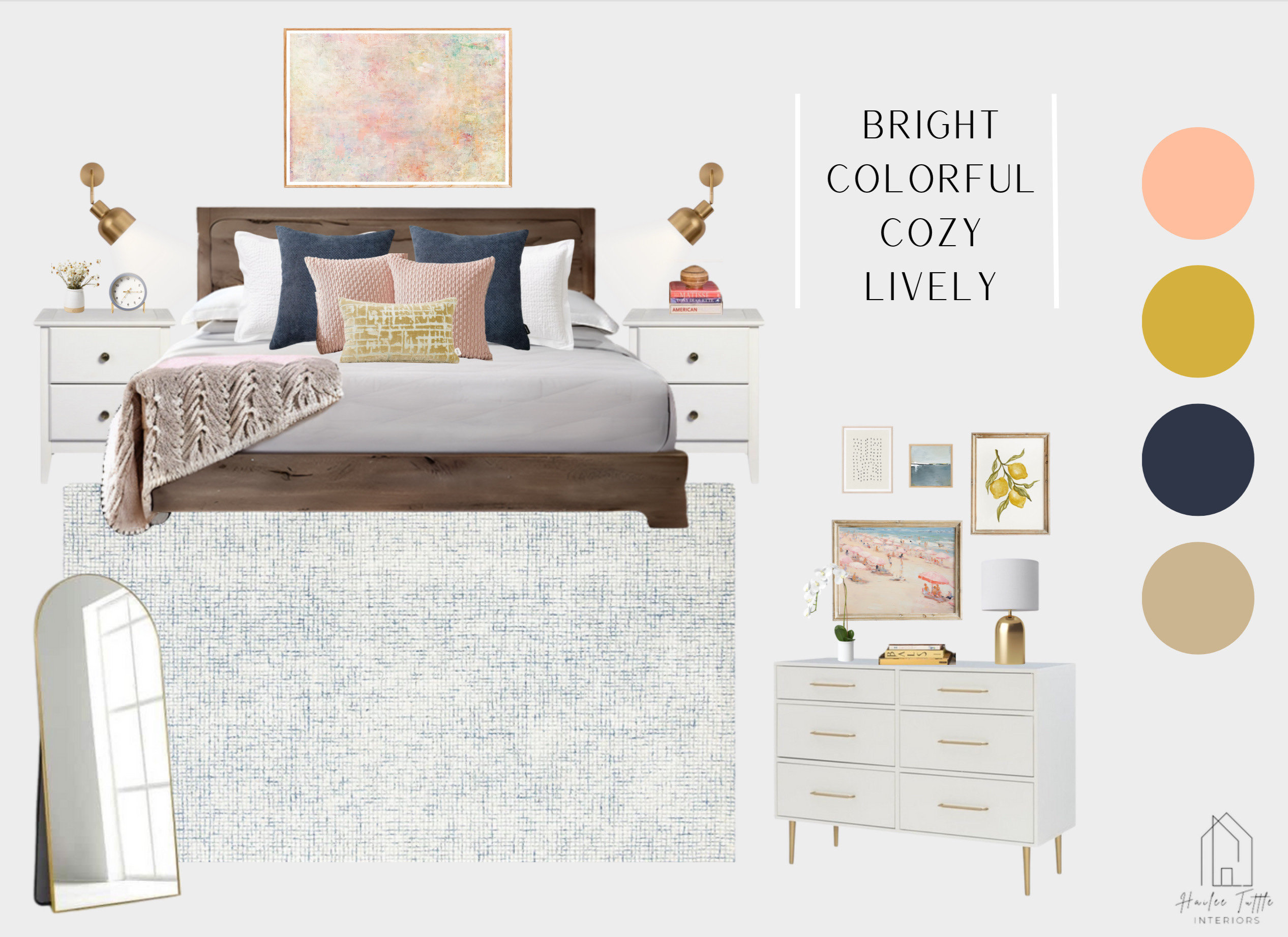 Custom Interior Design Package for Bedroom, Living Room, Office, or ...