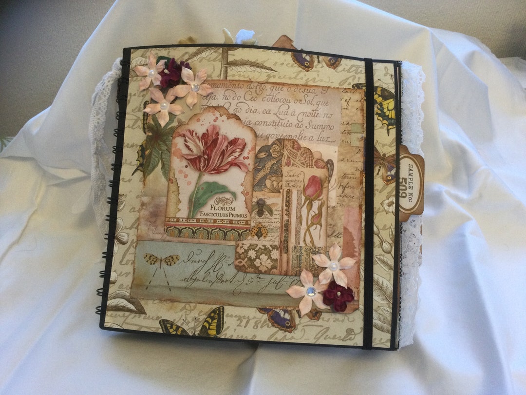 Botanical Themed Junk Journal - Etsy