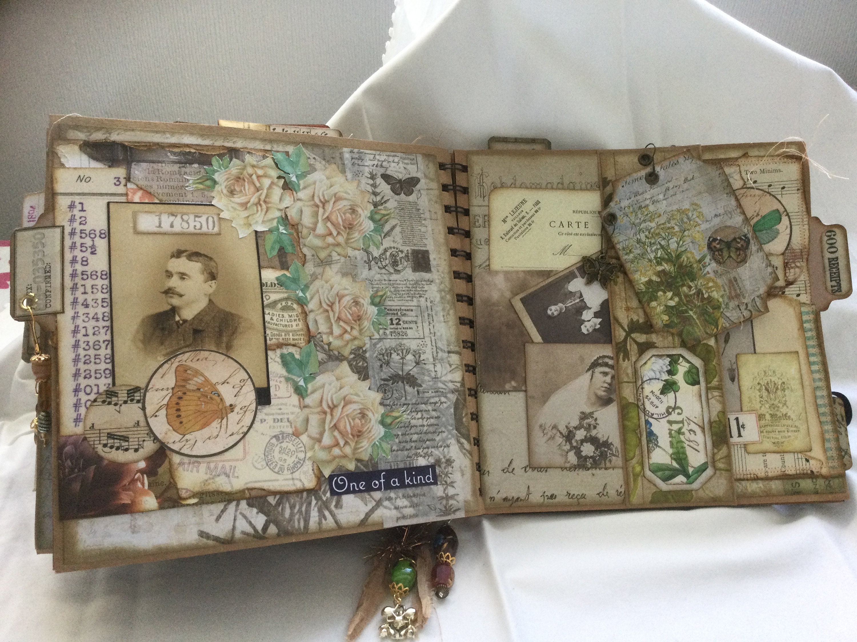 Vintage Junk Journal - Etsy