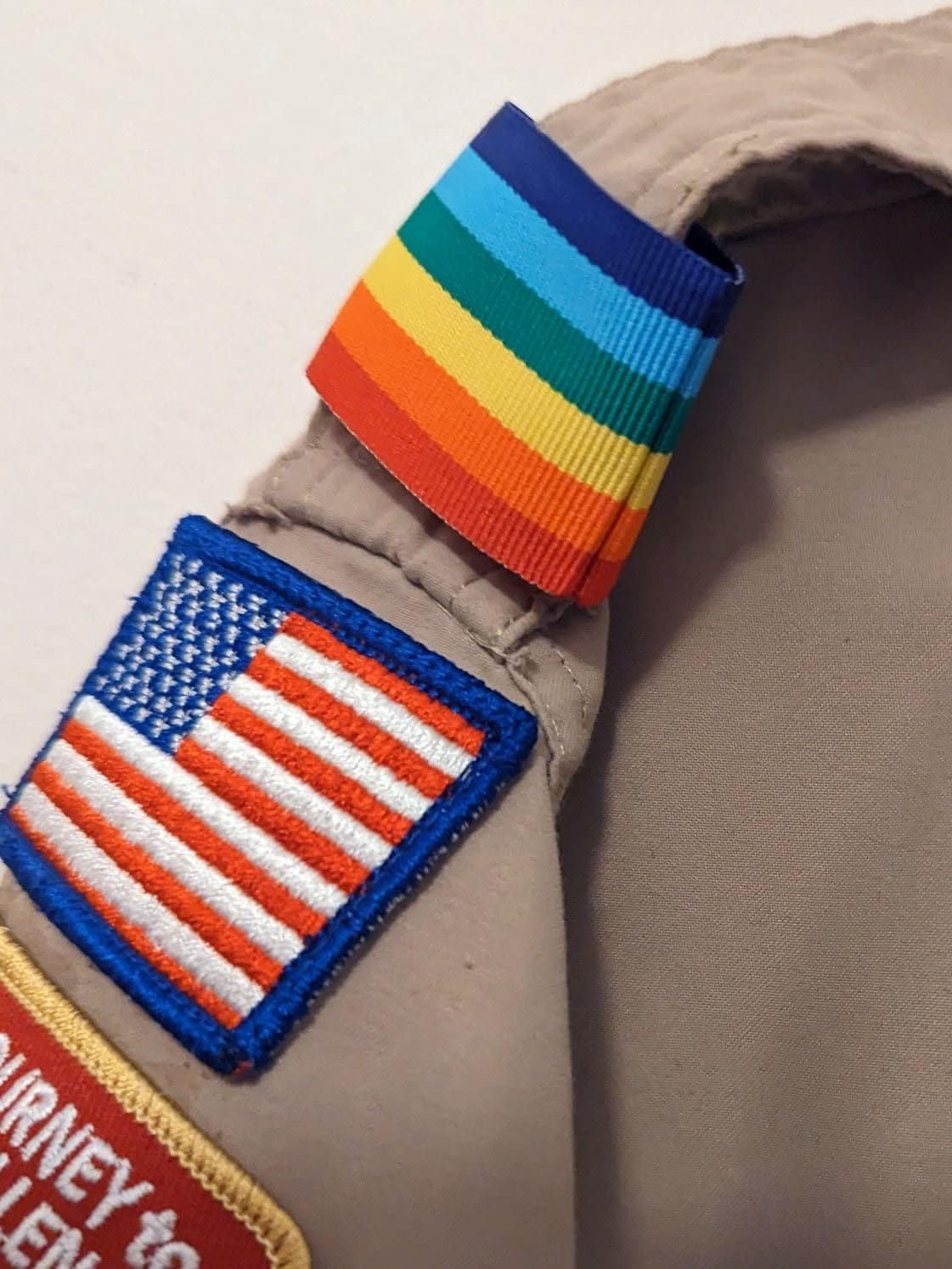 Rainbow LGBTQ+ Epaulettes for Scout Uniforms - Etsy