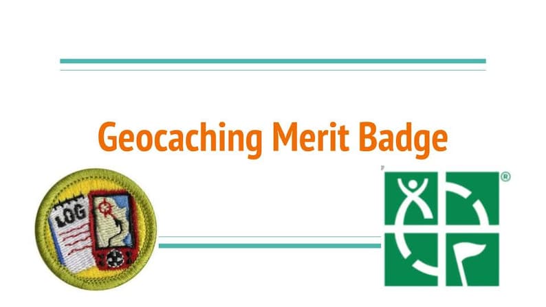 Scouts BSA Geocaching Merit Badge Slides - Etsy