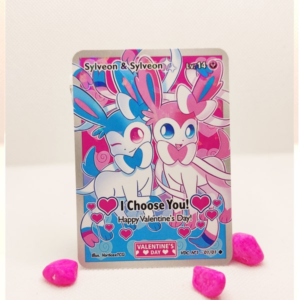 Sylveon Card - Etsy