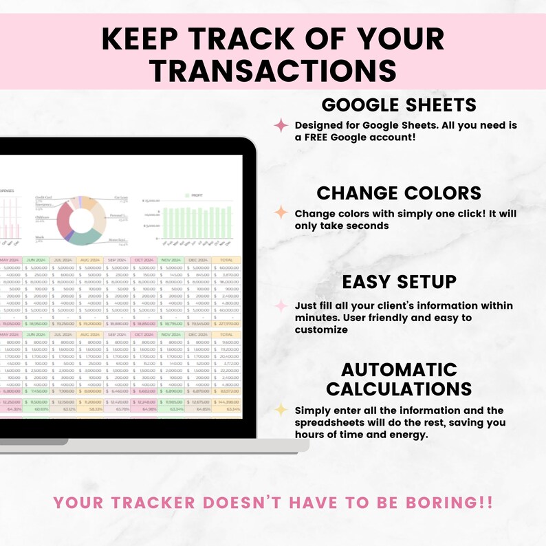 Small Business Bookkeeping Spreadsheet for Coaches, Income and Expense ...