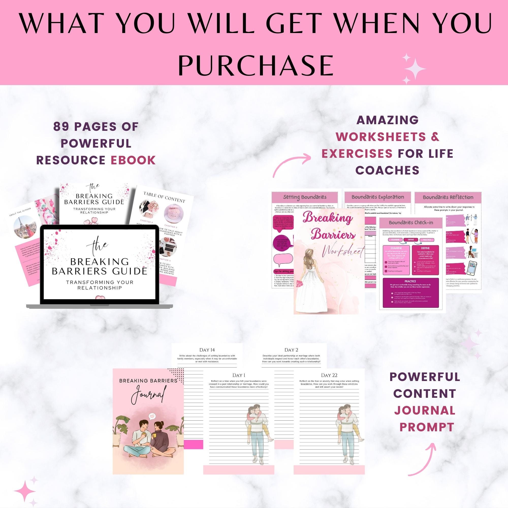 Done for You Relationship Coaching Program Brandable Workbook Coaching ...