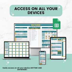 Daily Spreadsheet Google Sheet Monthly Calendar Template, Daily Routine ...