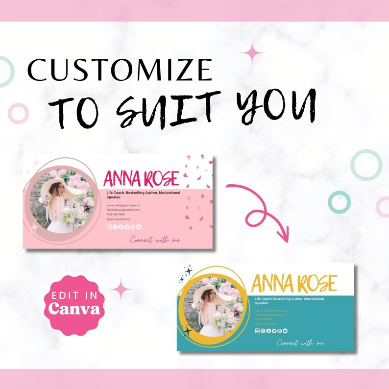 Email Signature Template for Coaches & Business Owners | Done for You ...