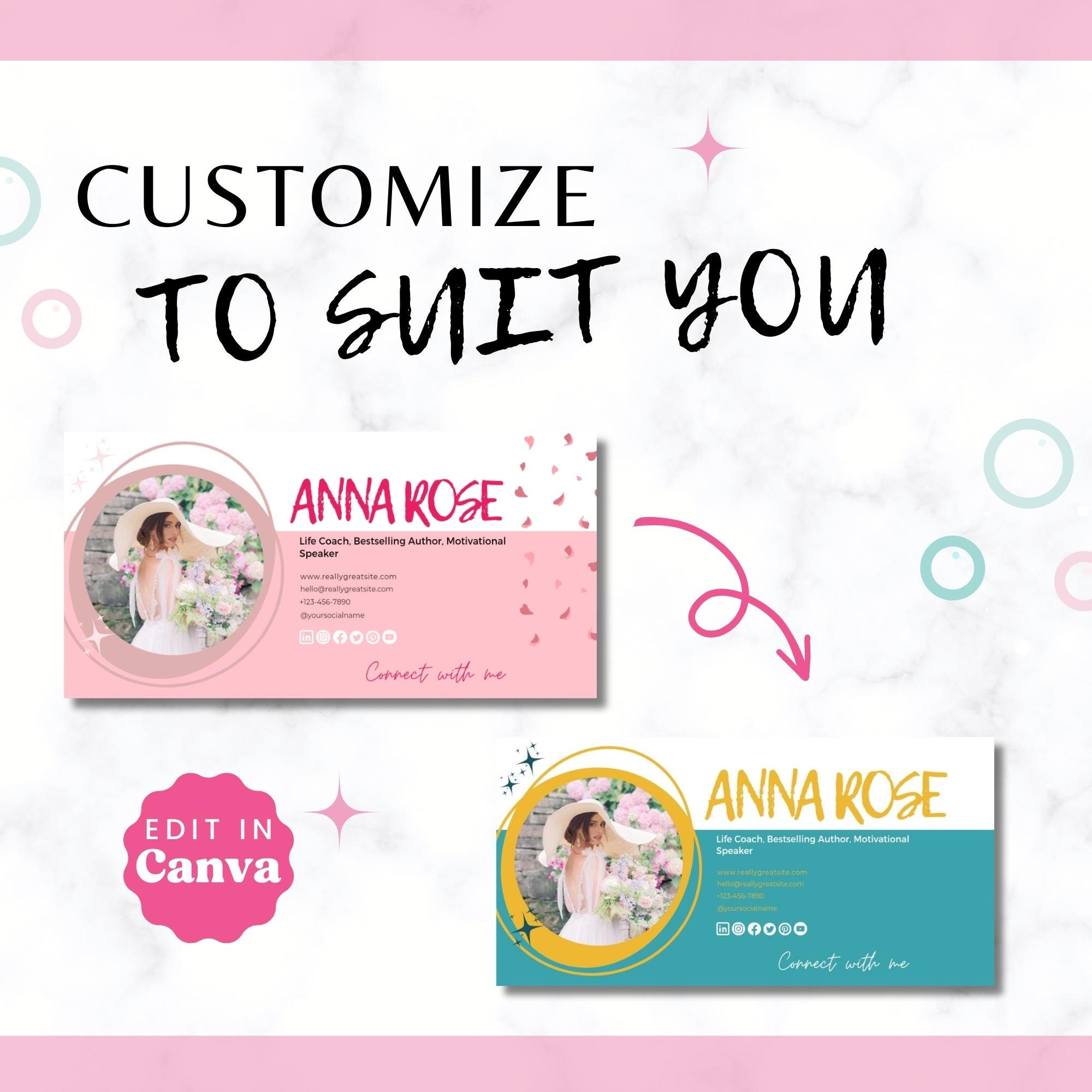 Email Signature Template for Coaches & Business Owners | Done for You ...