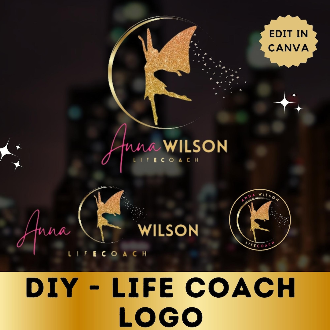 Life Coaching Logo | Healing Logo | DIY Logo | Logo Coaching Template ...
