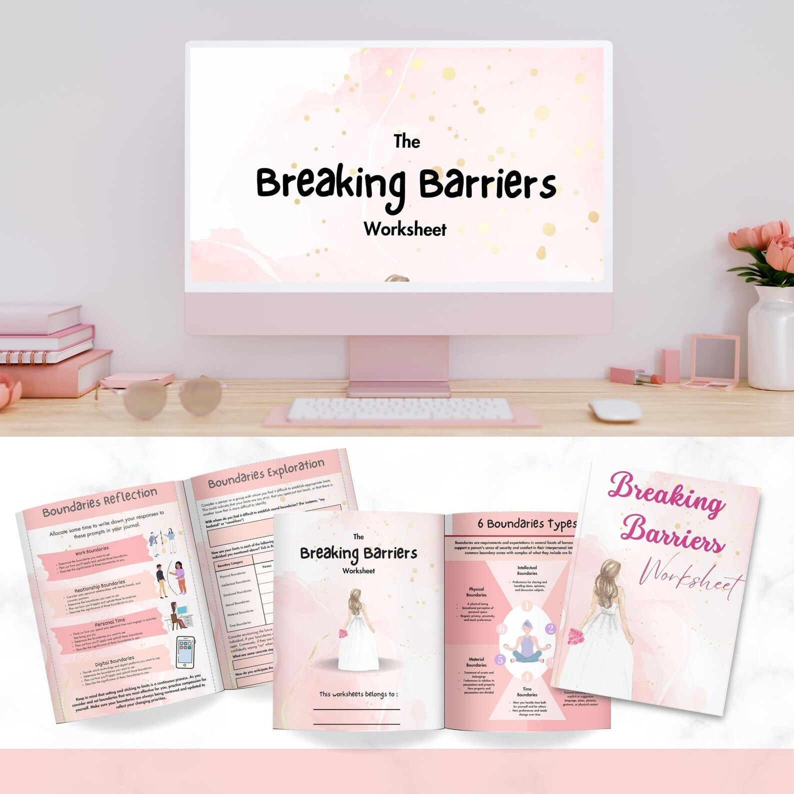 Done for You | Breaking Barriers Worksheet | Lead Magnet for Life ...