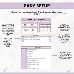 Daily Spreadsheet Google Sheet Monthly Calendar Template, Daily Routine ...