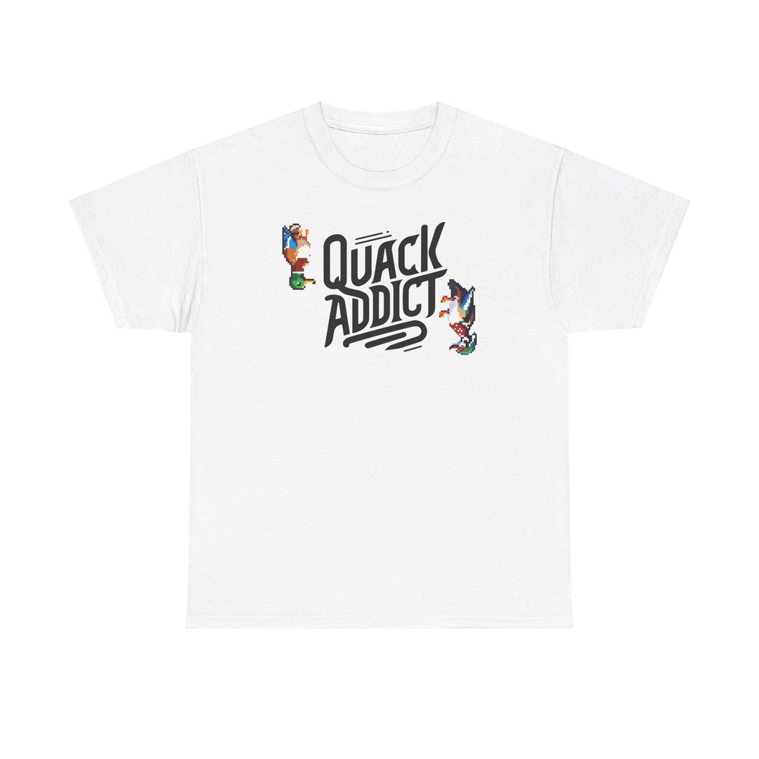 Quack Addict Duck Hunting Retro Design T-shirt Outdoor Gift - Etsy