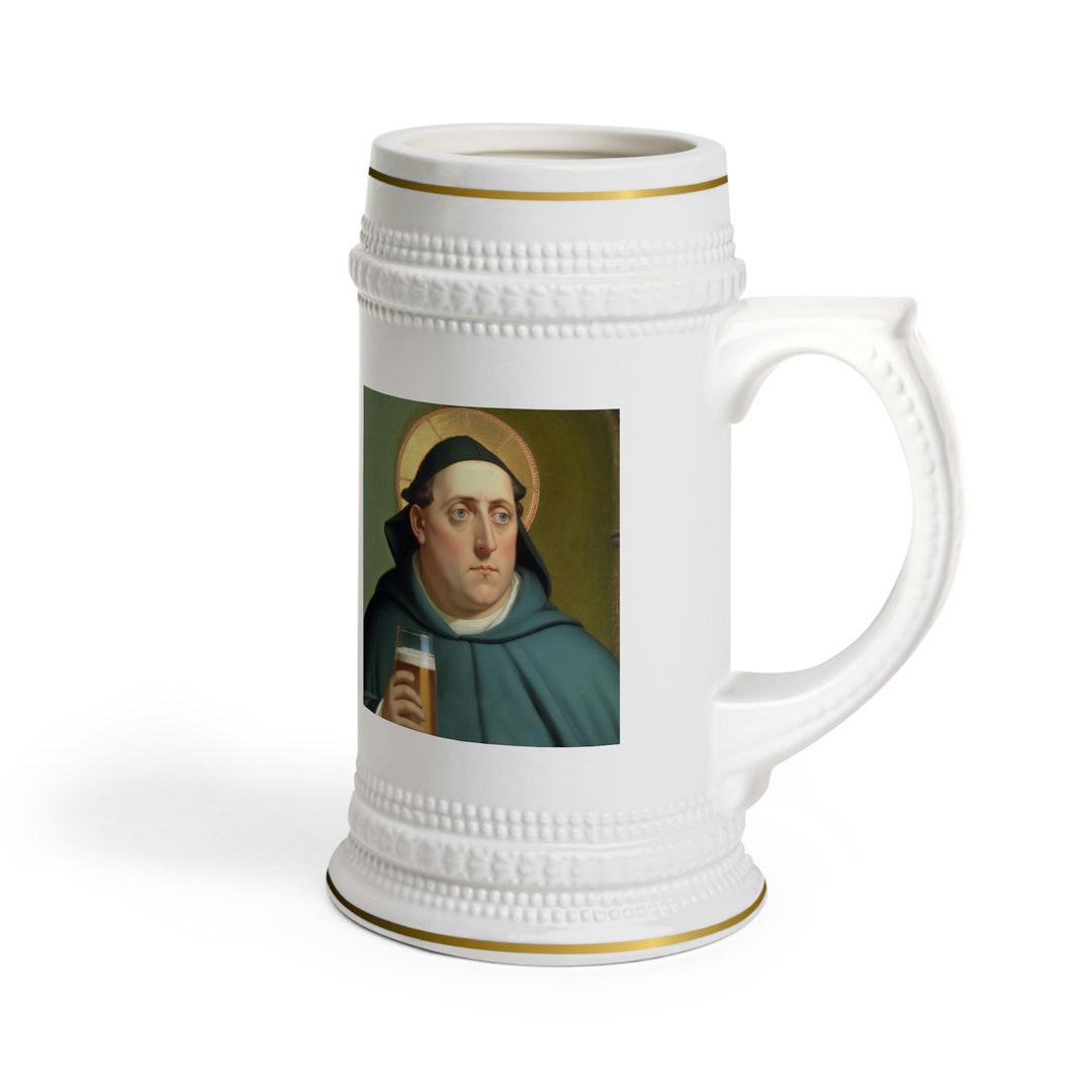 Aquinas/chesterton Beer Stein - Etsy