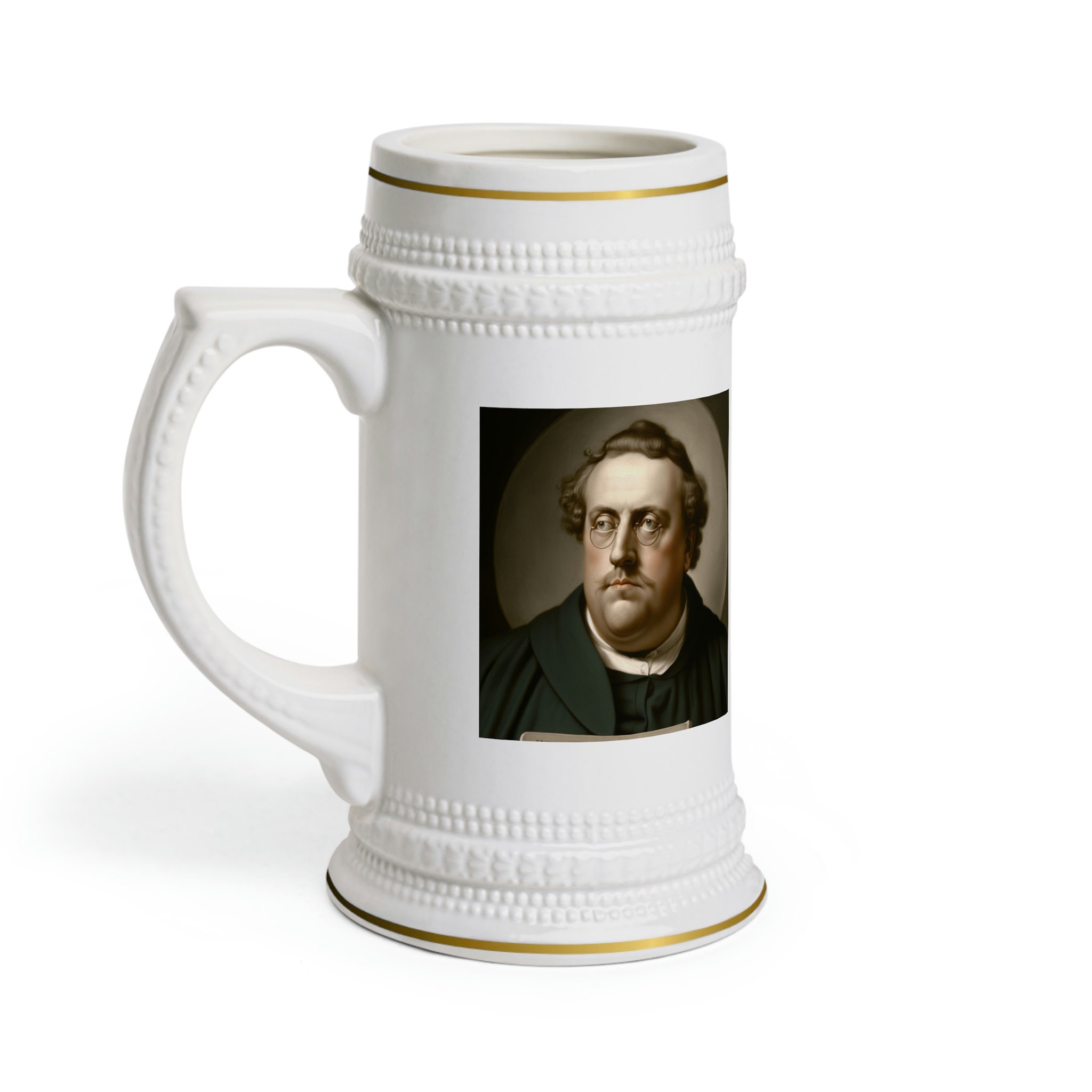 Aquinas/chesterton Beer Stein - Etsy