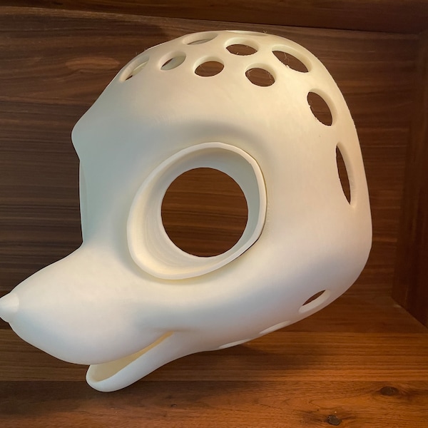 Fursuit Head Base 3d Print File - Etsy