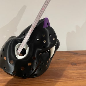 Smilodon Big Saber Fursuit Head-base With Movable Jaw and Eye Lids ...