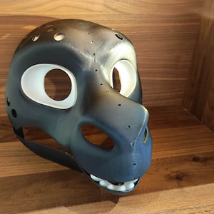 Triangular Dragon Fursuit Head-base With Movable Jaw and Eye Lids Furry ...