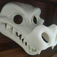 Ferret 3D Printed Fursuit Head Base Kit - Etsy