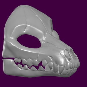 Exclusive Hypertoon Skulldog Fursuit and Cosplay Base / Mask High ...