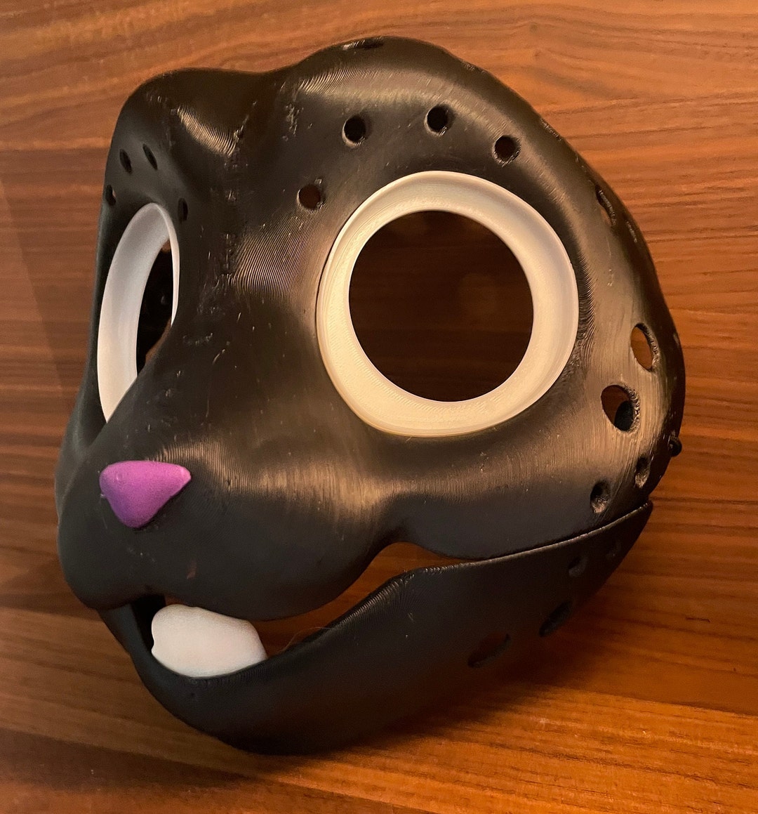 Bunny Fursuit Head-base With Movable Jaw and Eye Lids Furry High ...