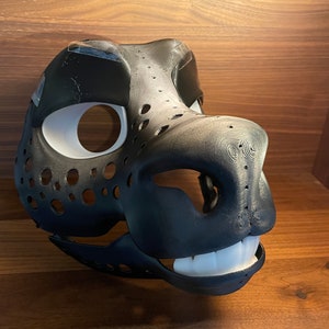 Cow Fursuit Head-base With Movable Jaw and Eye Lids Furry High Quality ...