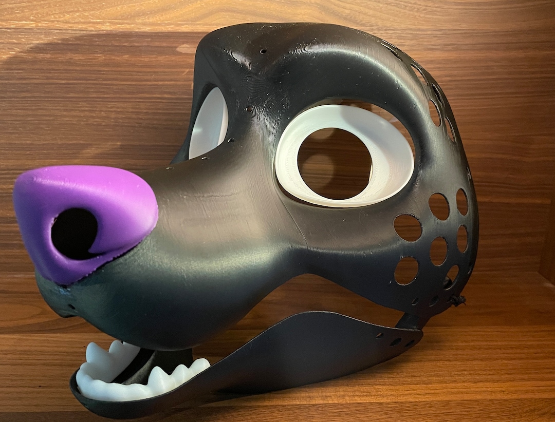 Premium Canine Fox Fursuit Head-base With Movable Jaw and Eye Lids ...