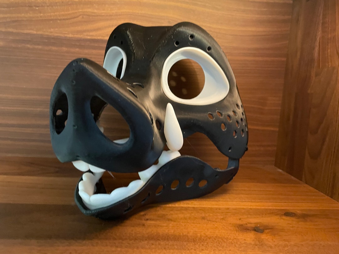 Boar Fursuit Head-base With Movable Jaw and Eye Lids Furry High Quality ...