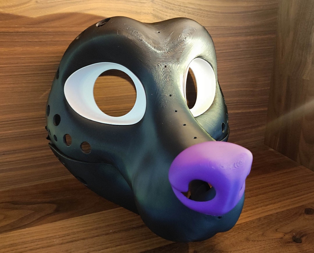 Premium Canine Husky Fursuit Head-base With Movable Jaw and Eye Lids ...