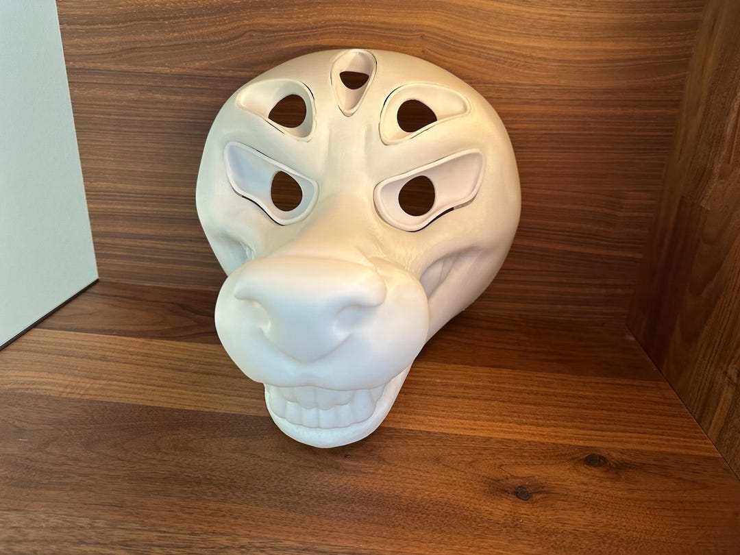 Toothy Dog 5 Eyes Fursuit Base High Quality ABS - Etsy