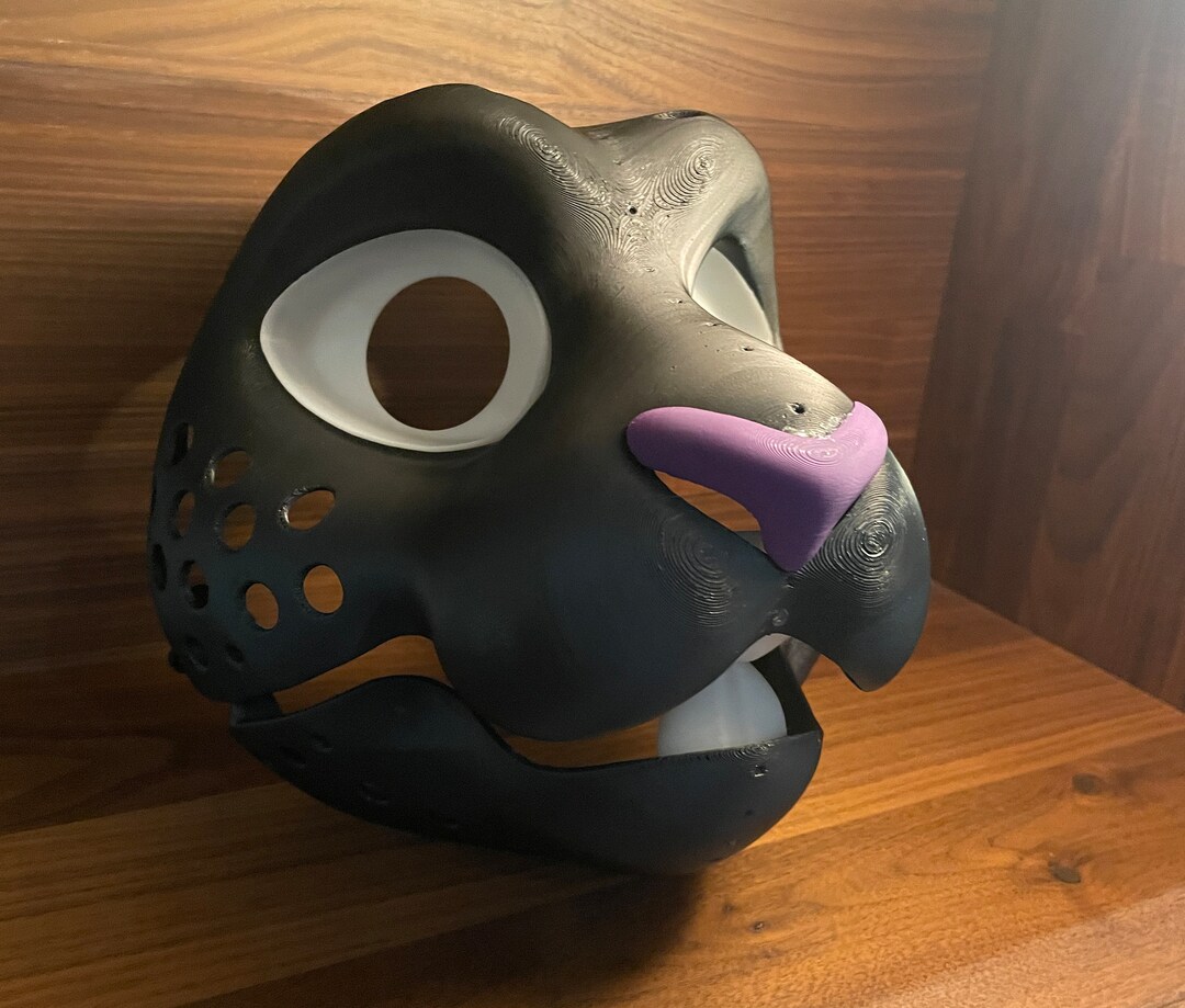 Rabbit Fursuit Head-base With Movable Jaw and Eye Lids Furry High ...