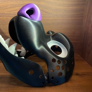 Premium Canine Dire Fursuit Head-base With Movable Jaw and Eye Lids ...