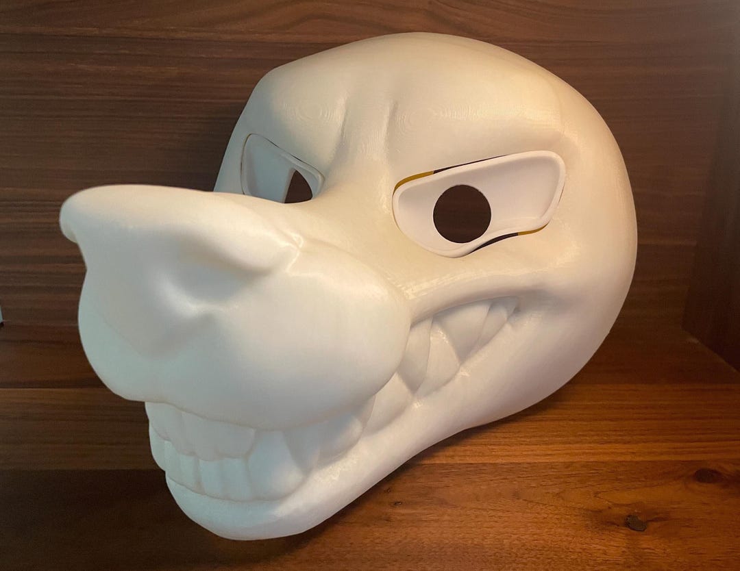 Toothy Dog Fursuit Base High Quality ABS - Etsy