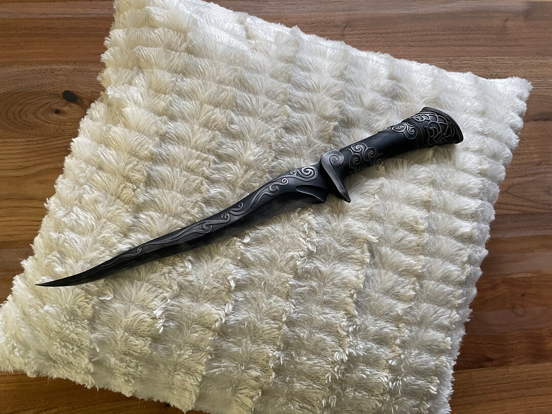 Skyrim Inspired Ebony Dagger / Dagger Cosplay High Quality and ...