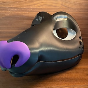 Anteater Fursuit Head-base With Movable Jaw and Eye Lids Furry High ...