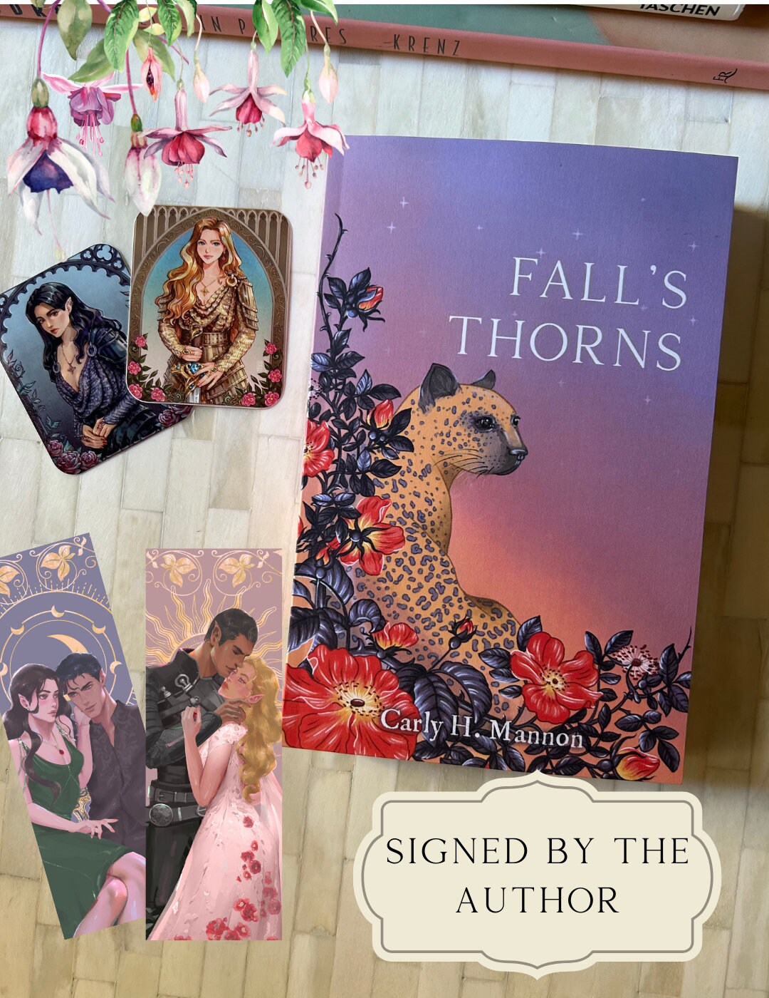 Fall's Thorns by Carly H. Mannon - Signed Paperback - SHIPS 4-5 WEEKS ...
