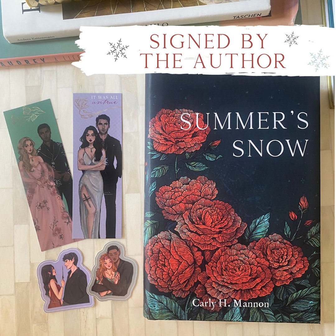 Summer's Snow by Carly H. Mannon - Signed Hardcover - SHIPS 2-3 WEEKS ...