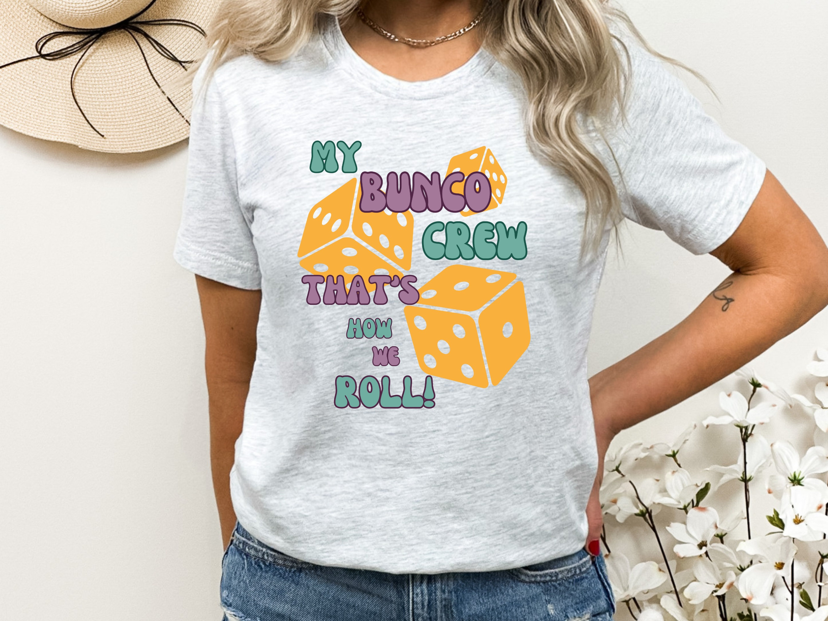 Funny Bunco Shirt, Bunco Crew, That's How We Roll, Bunco Queen, Bunco ...