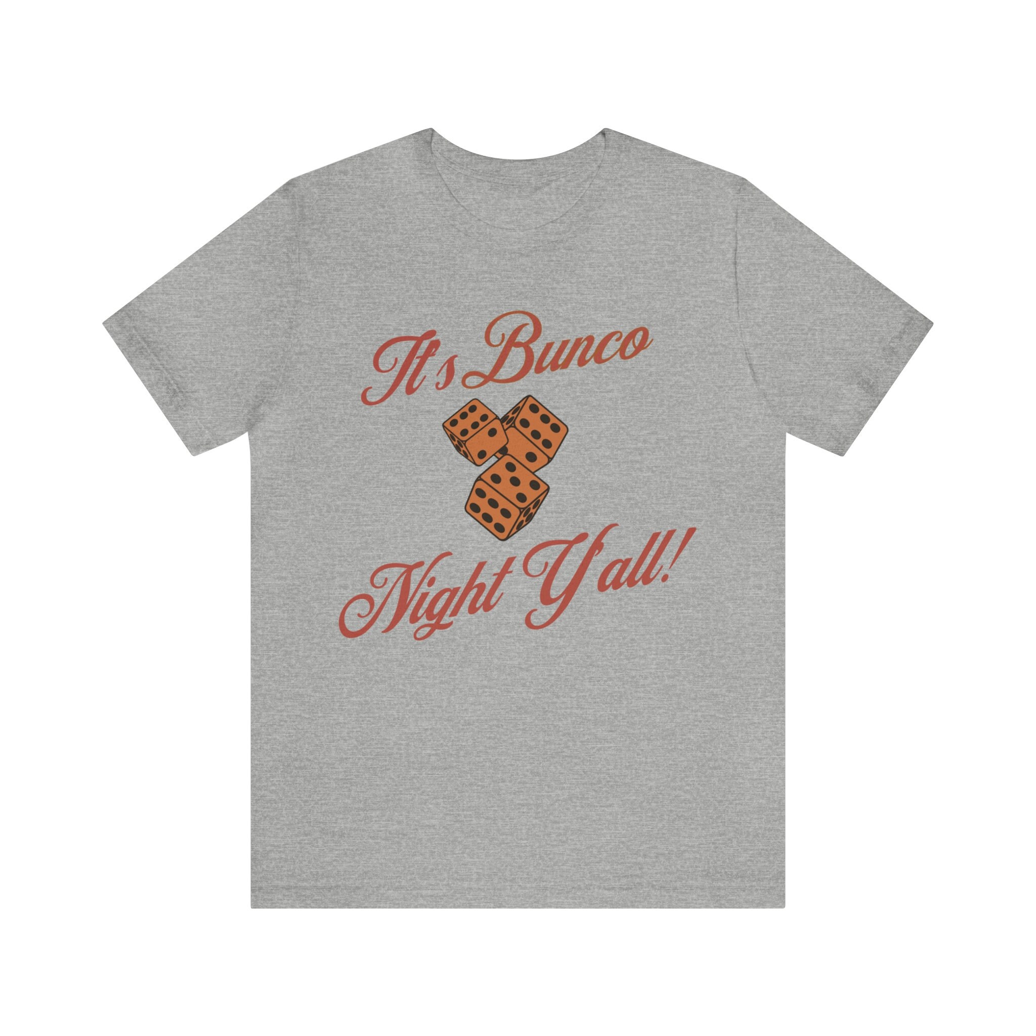 Funny Bunco Shirt, It's Bunco Night Ya'll, Bunco Queen, Bunco Game ...