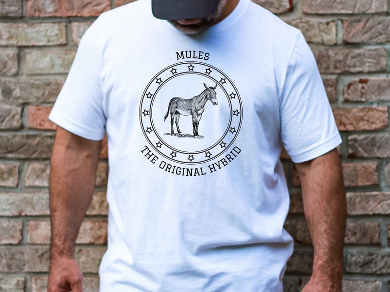 Funny Mule Shirt, Mules the Original Hybrid Tee, Mule Lover T Shirt ...
