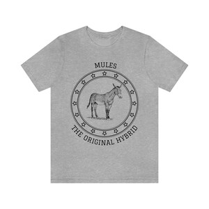 Funny Mule Shirt, Mules the Original Hybrid Tee, Mule Lover T Shirt ...