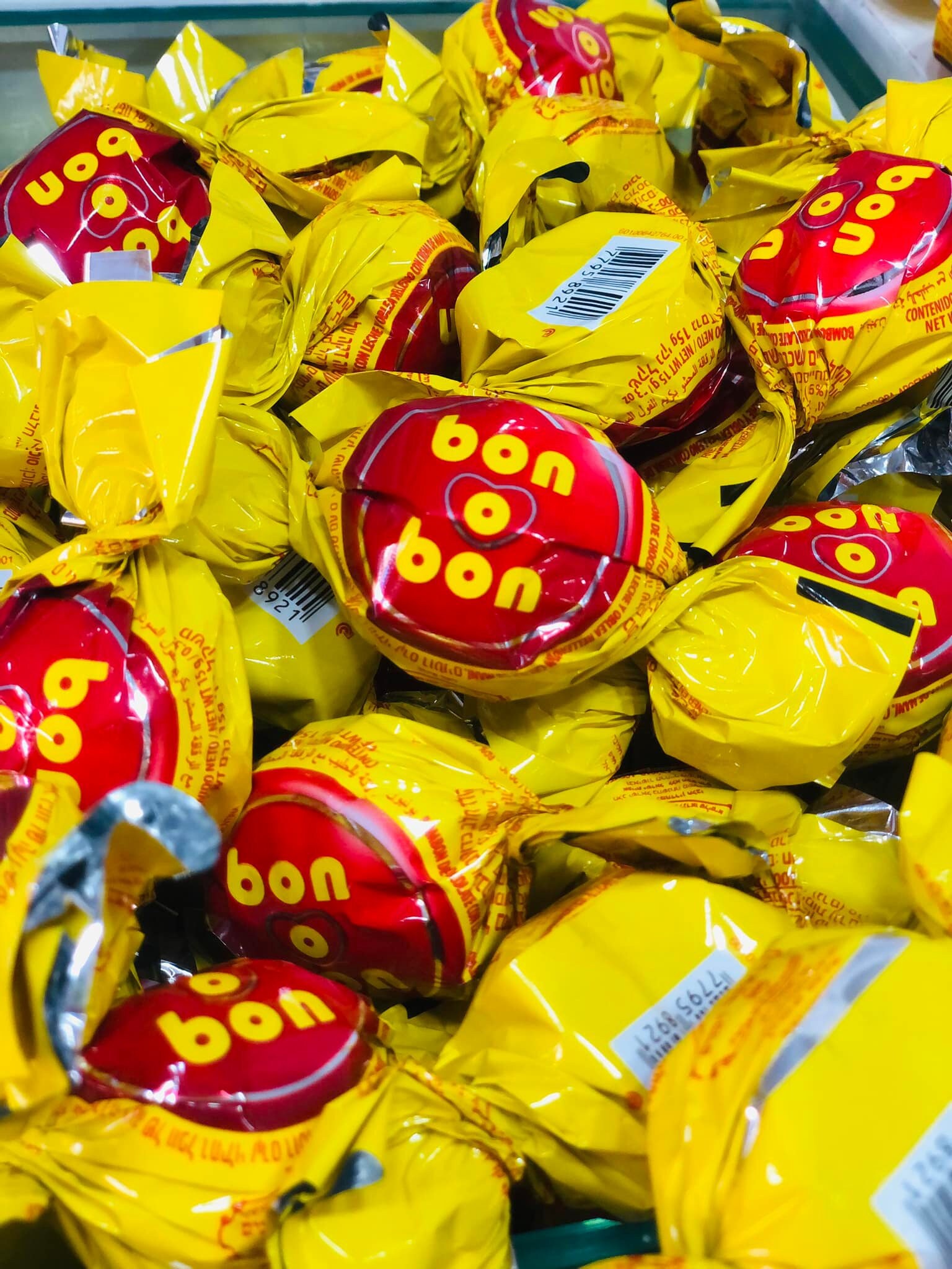 Bon O Bon Chocolate Wafer and Peanut Cream Filling 16.9 Oz 480g 30 ...