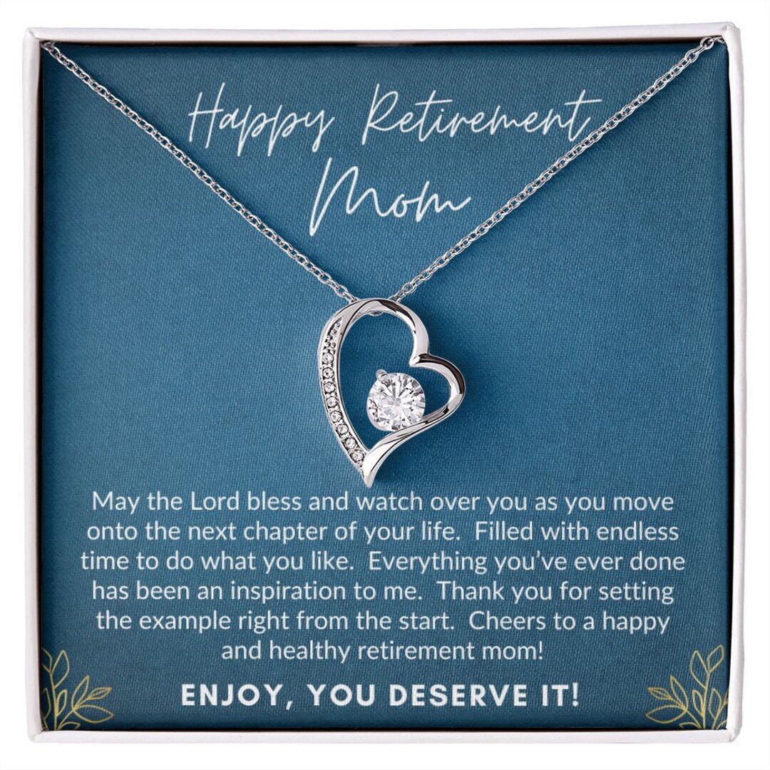 Happy Retirement Mom - Forever Love - May the Lord Bless - Etsy