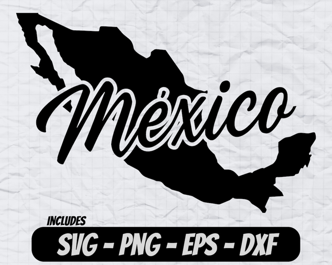Mexico SVG Design, Mexican PNG Clipart, Sublimation Design, Cricut Cut ...