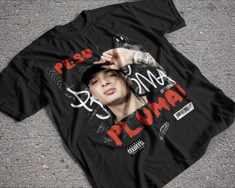 Peso Pluma PNG Shirt Design, Corridos Tumbados Sublimation Design ...