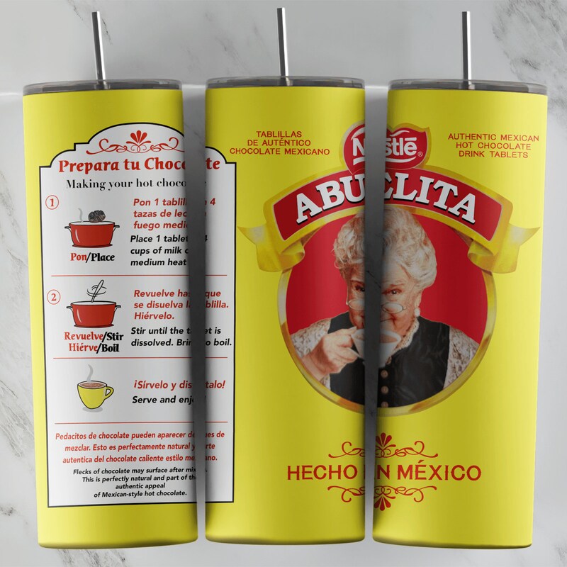 Abuelita Sublimation 20oz - Etsy