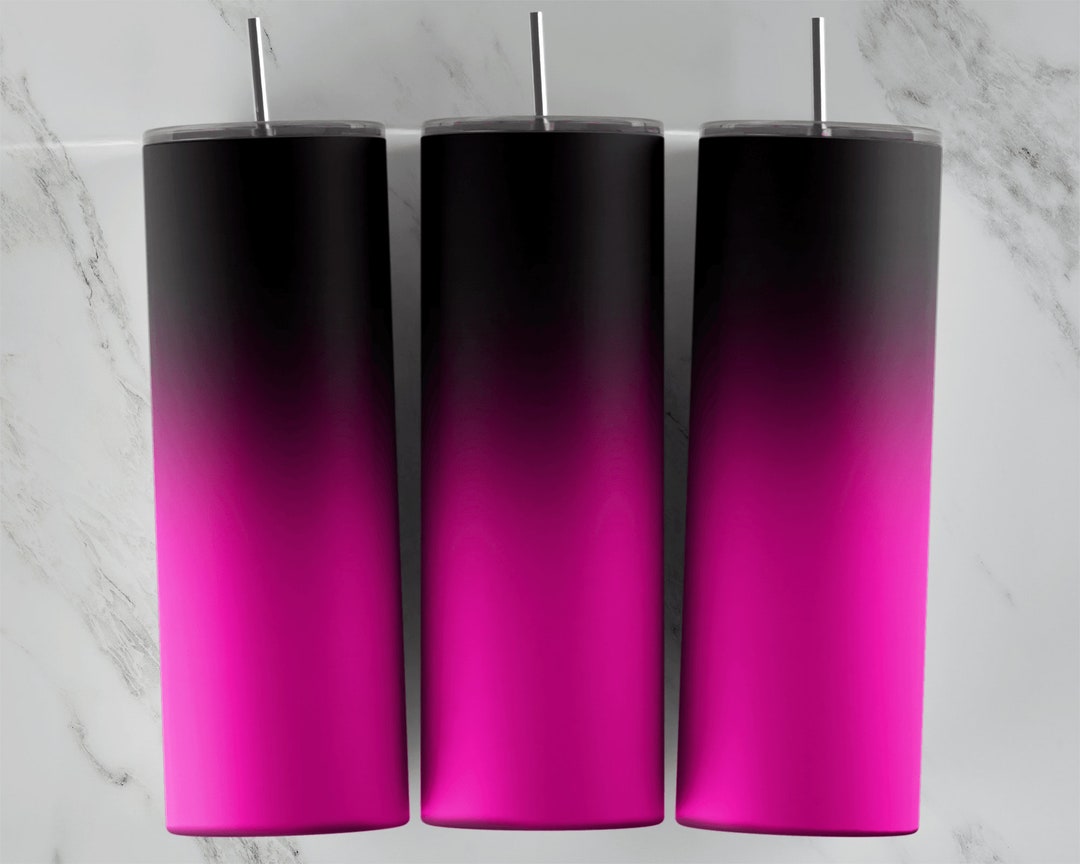 Pink Ombre Tumbler Design, for 20oz Skinny Cups, Vinyl Wrap, Novelty ...