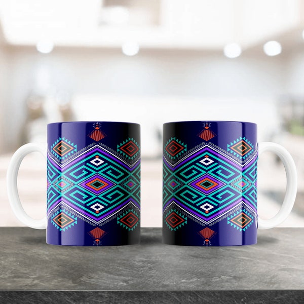 Mexican Pattern Coffee Mugs - Etsy