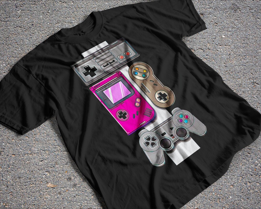 Gaming DTF Design, PNG T-shirt Design, Halftone High-quality Image, DTG ...