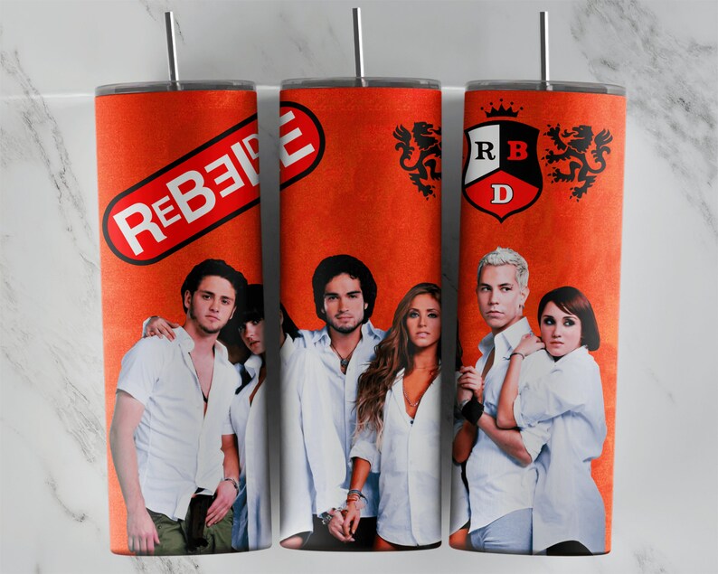 Rebelde Tumbler Design, for 20oz Tumbler, Sublimation Design, Novelty ...