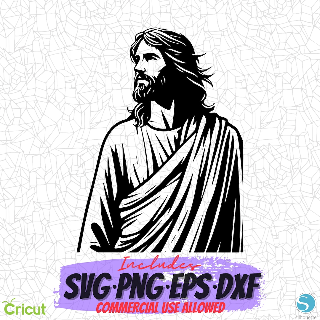 Jesus Christ Svg Design, Religious PNG Design, Church Sublimation ...