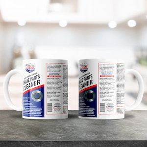 Mechanic Mug Design, Sublimation Design for 12 & 15 Oz Coffee Mugs ...